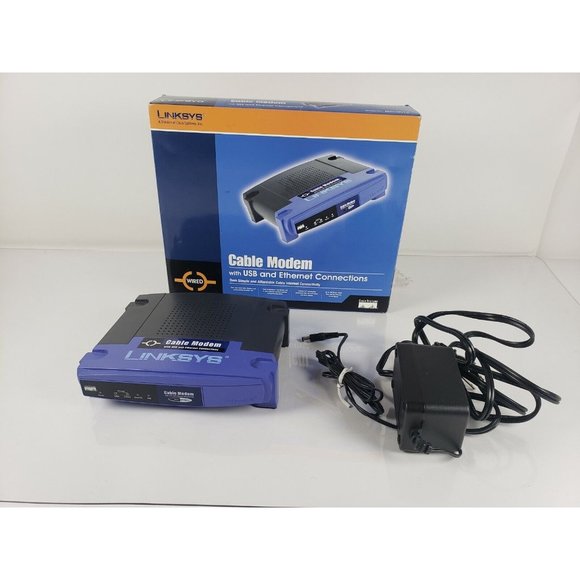 Linksys | Networking | Linksys Befcmu Ver3 Cable Modem W Usb Ethernet ...